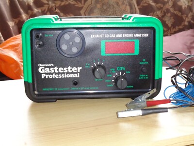 Gunsons Professional Gastester Car CO Exhaust Analyser Engine Tuning ...