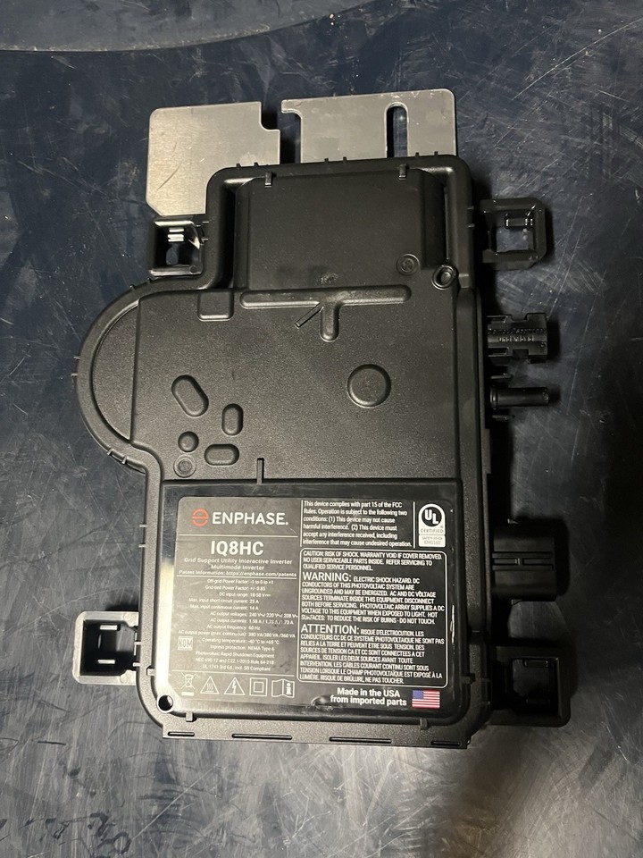 Enphase IQHC Microinverter (IQ8HC-72-M-DOM-US) MC4 Wire Connector | eBay