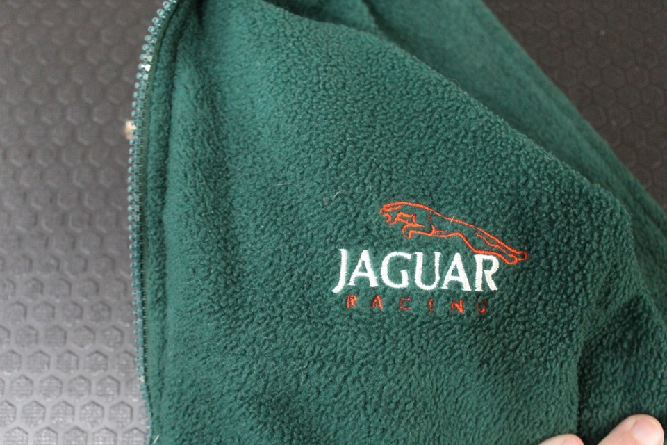 Jaguar Racing Jacket- Green- Zip- Vintage- Reversible Result Large ...