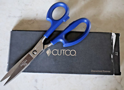NWT Cutco Super Shears 75th Anniversary Blue Scissors BRAND NEW Take ...