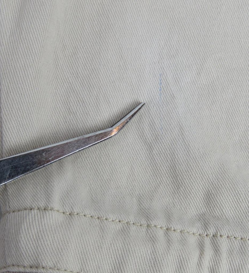 Indigo Thread Co Cotton Twill Drawstring Waist Distressed Utility ...