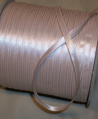 10 Yards DOUBLE FACE BEIGE SATIN RIBBON 1/4" W | eBay