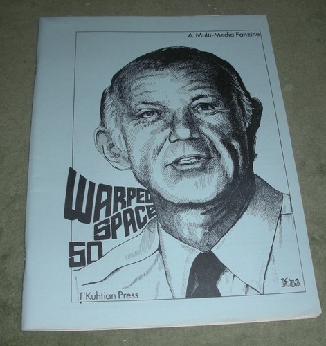 Fanzine ~ WARPED SPACE 50 ~ STAR WARS & STAR TREK & HENRY ELLISON ~ Jan ...
