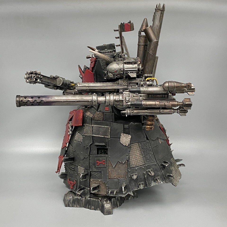 ORK STOMPA SUPER HEAVY WALKER LOOTED TANK BATTLEWAGON GORKANAUT ...