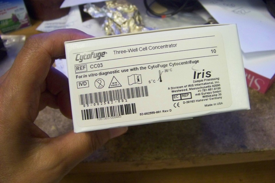 cytofuge iris cc03 Reusable / Disposable Cell Concentrators three well ...