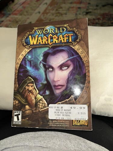 World of Warcraft Game of the Year Blizzard PC 5 Disc Set 2004 Original ...