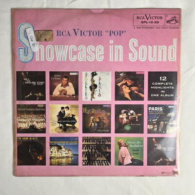 VARIOUS The RCA Victor "Pop" Showcase In Sound 1956 Vinyl LP RCA SPL-12 ...