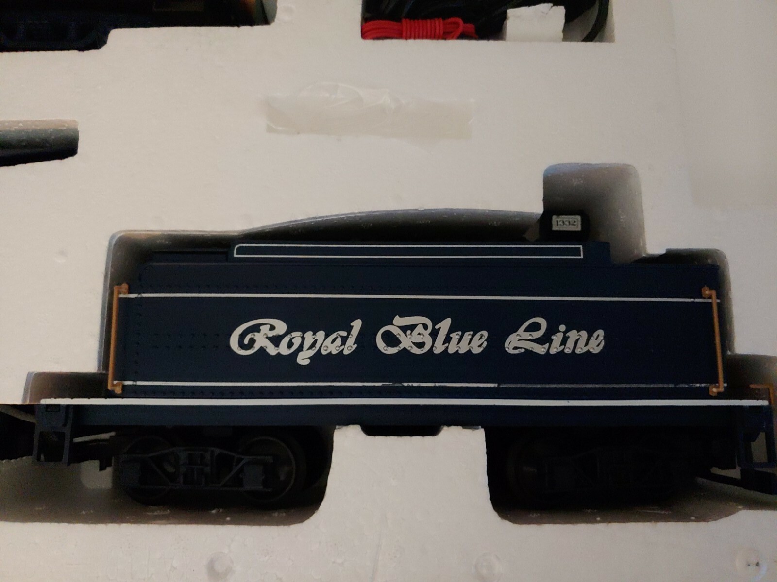 Vtg G-Scale Bachmann BIG HAULER B&O ROYAL BLUE Train Set in Box w/ 4-6 ...