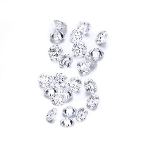 VVS1 D 1Ct Natural White Diamond Round Cut 3mm 10Pcs. Christmas Gift K4 ...