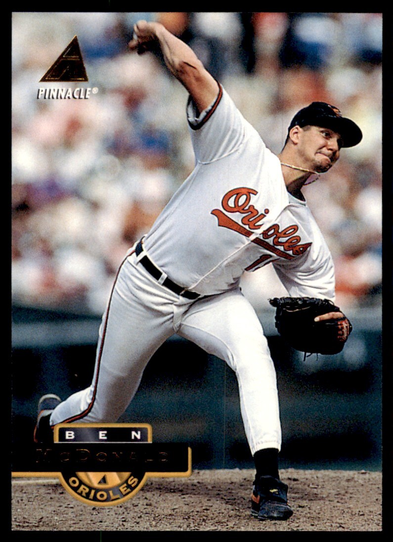 1994 PINNACLE BEN MCDONALD BALTIMORE ORIOLES #184 | eBay