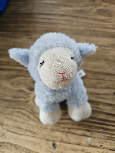 Korimco Blue LAMB Sheep Approx 25cm Plush Comfort Soft Stuffed Animal ...