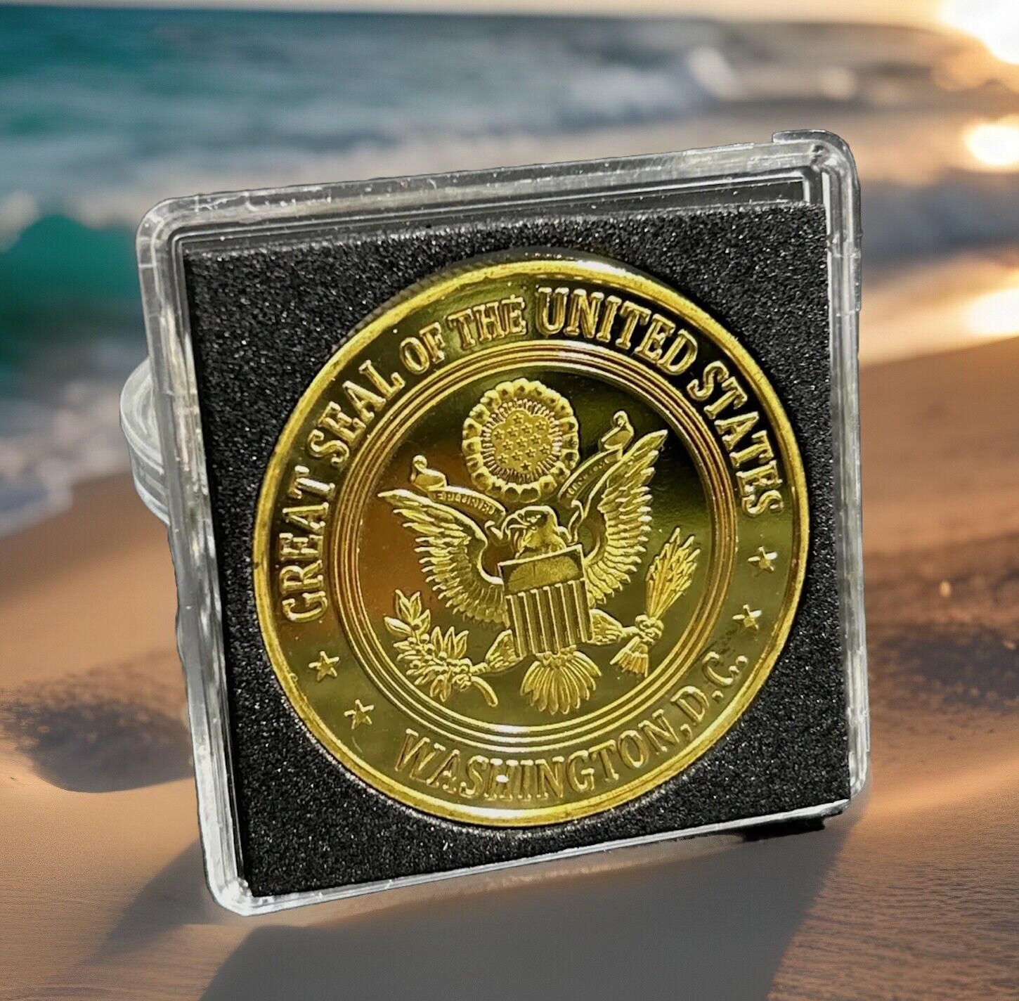 HAWAII State Seal 1959 Colorized Collectible Challenge Coin USA W ...