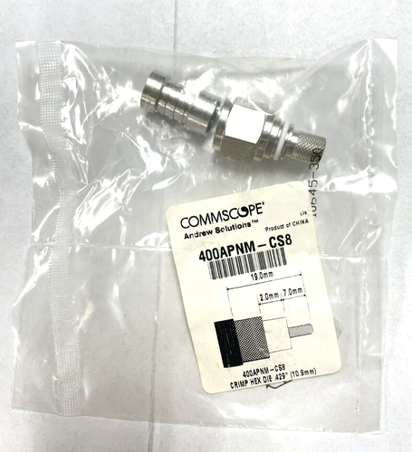 CommScope Andrew Solutions 400apnm-cs8 Crimp Hex Die .429" for sale ...