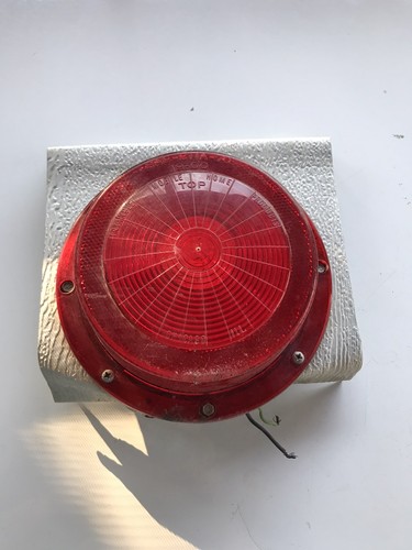 Vintage Trailer Tail Light Triangle Mobile Home Products Red Cover | eBay