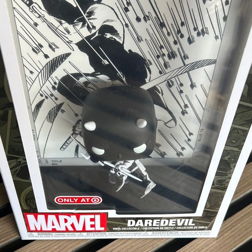 Marvel Daredevil Black and White Figure with comic | eBay
