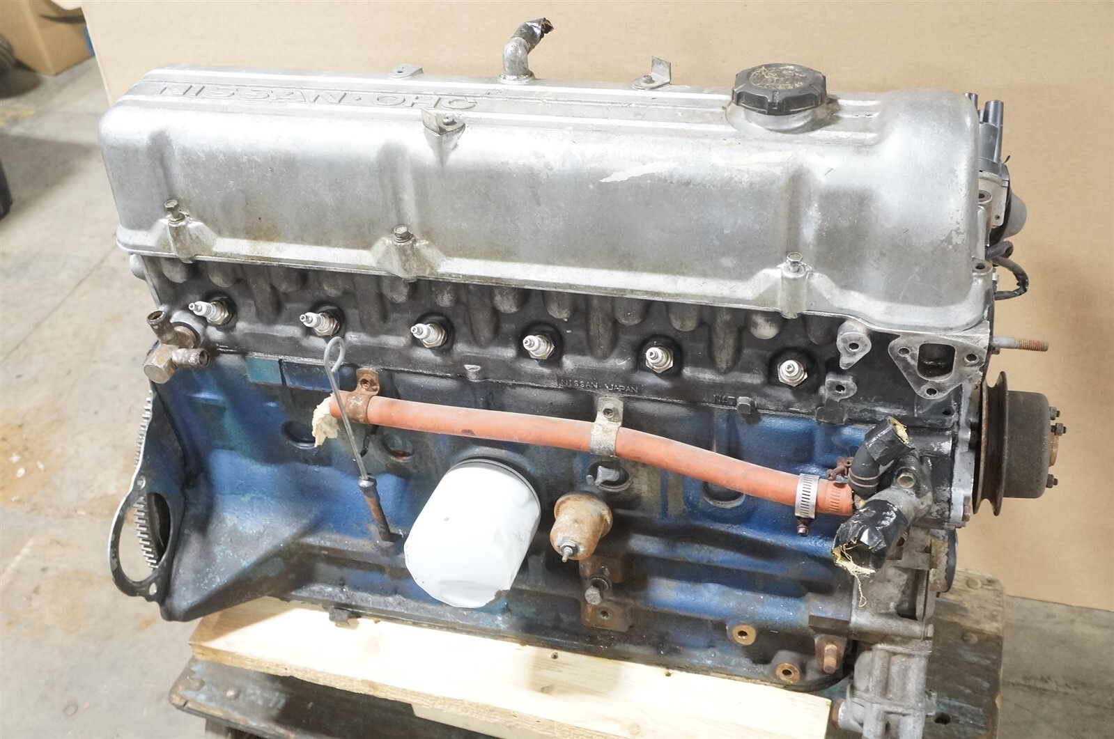 Datsun 280Z L28 engine core N42 block N47 head /FR/ | eBay