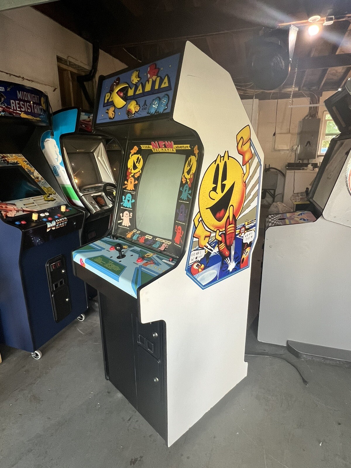 PACMANIA 1987 Ultra RARE Arcade Game Machine MINT Namco ATARI 3-D 80’s ...