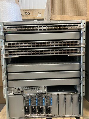 Cisco N9K-C9508 Nexus Switch 4x 9508-FM-E, N9K-X97160YC-EX 2x N9K ...