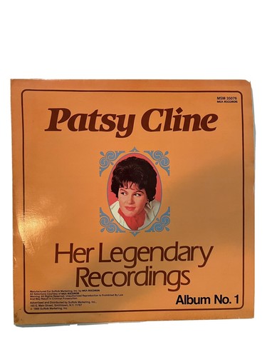 Patsy Cline-Her Legendary Recordings 12" LP MCA MSM 35076 Country ...