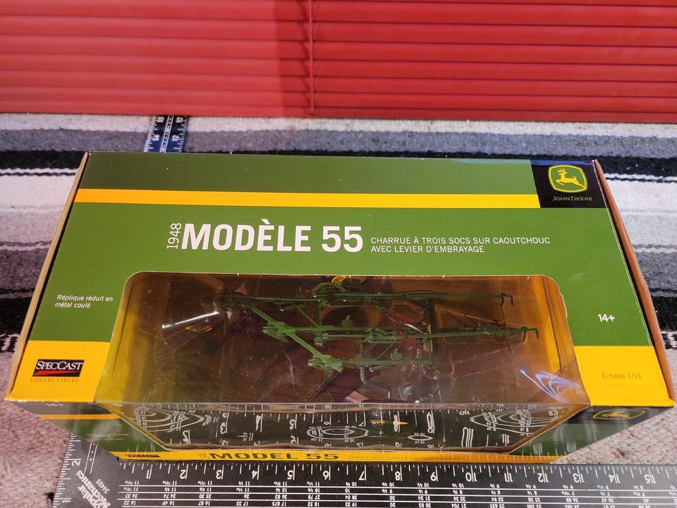 John Deere Model 55 3B 1/16 Diecast Farm Implement Replica by SpecCast ...