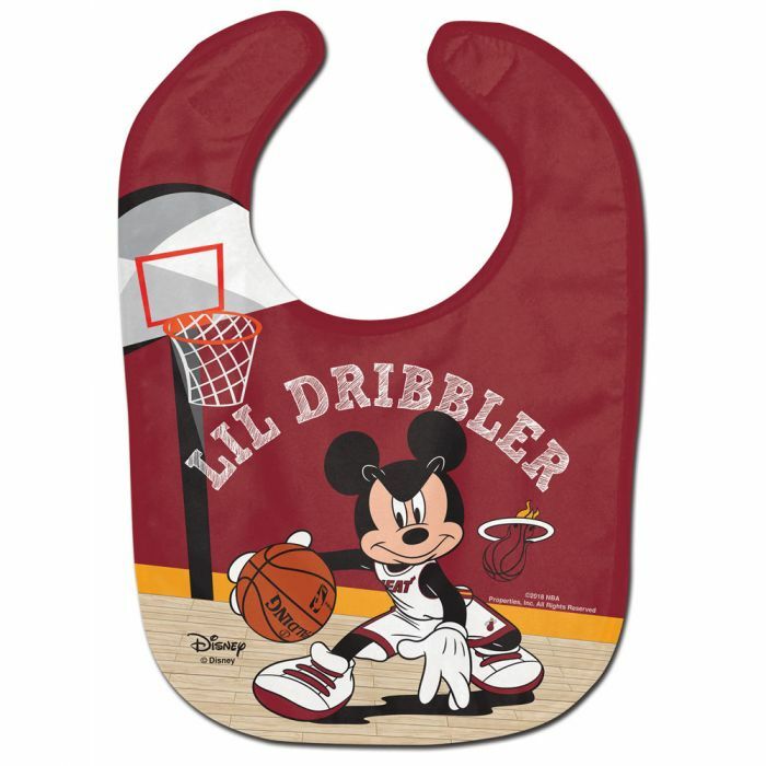 MIAMI HEAT MICKEY MOUSE BABY BIB DISNEY NBA OFFICIALLY LICENSED | eBay