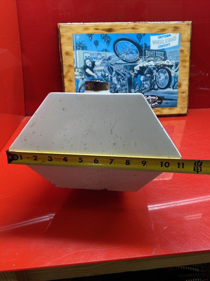 harley chopper prism coffin tank gas Fuel vintage Panhead Sportster ...