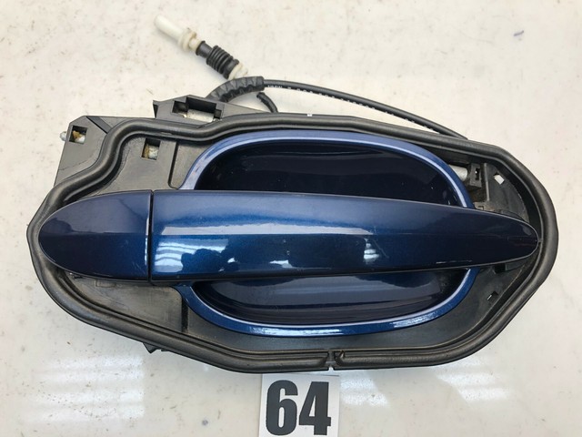 BMW E63 E64 RIGHT PASSENGER SIDE EXTERIOR DOOR HANDLE W/ MODULE Blue ...