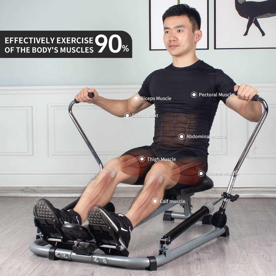 Leikefitness Rowing Machine Foldable for Home Use Hydraulic Rowing | eBay