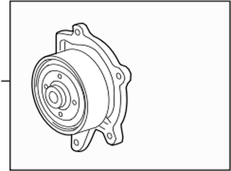 16100-39595 Toyota Pump assy, engine water 1610039595, New Genuine OEM ...