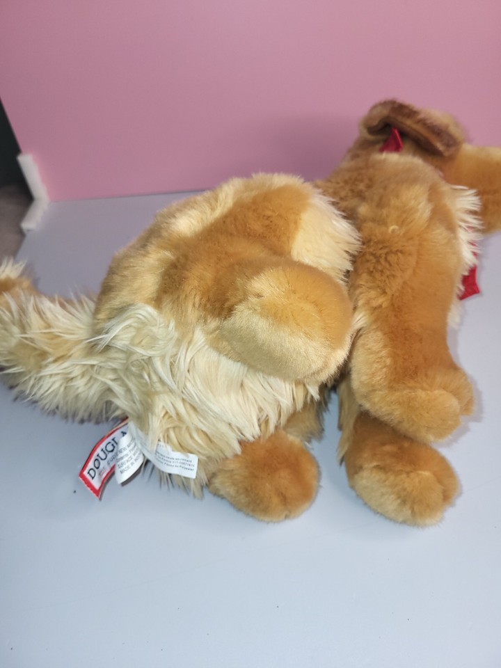 Douglas Cabelas Puppy Dog Yellow Lab Bass Pro Shops 12" Sitting Plush ...