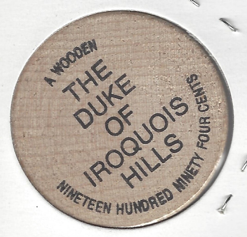 1994, Bill Snider, Louisville, Kentucky, Duke of Iroquois Hills, Wooden ...