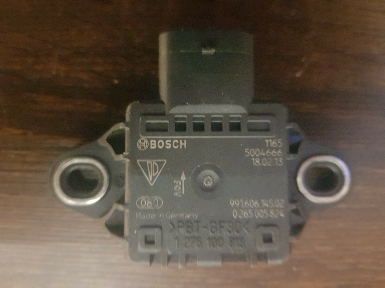 (1)Porsche Boxster Cayman 981 991 911 ROTATION RATE SENSOR SENSOR ...