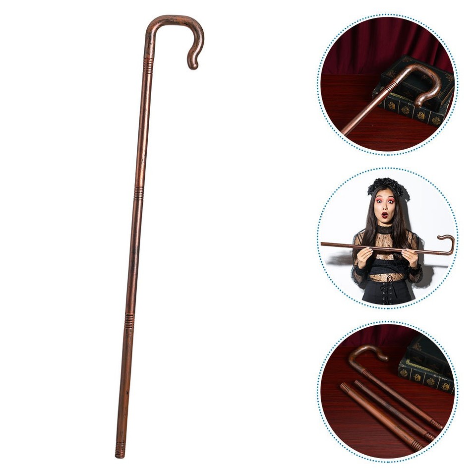 3 Pcs Halloween Dress up Prop Jazz Dance Performance Stick Cane Decor ...