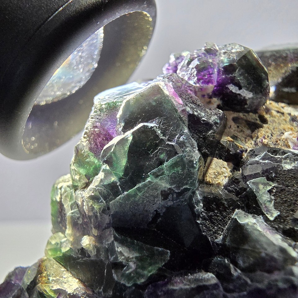 Large Fluorite Cube Specimen, green purple zonal Erongo Namibia 105*68 ...