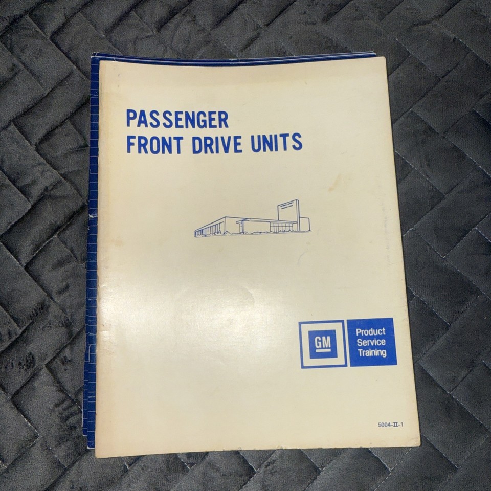 Lot Of 9 Assorted GM Training Manuals. Low Price Takes All! | eBay