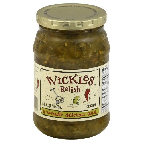 Cornichons Relish 473ml (Boîte De 6) Par Wickles | eBay