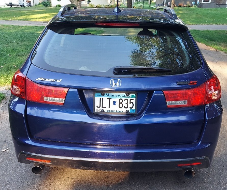 HONDA CW2 GENUINE EMBLEM BADGE ACURA TSX WAGON TOURER JDM REAR "H ...