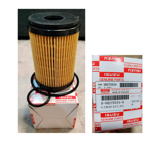 8-98270524-0 Genuine Oil Fuel Filter Isuzu D-Max Mu-x 1.9 Blue Power ...