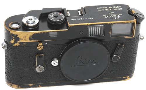 Leica M4 Black Paint 100% Original Condition! nice patina circa 1969 ...