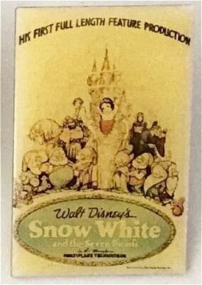 OLD HTF LE Disney pin Magical Moments Poster Snow White & 7 Seven ...