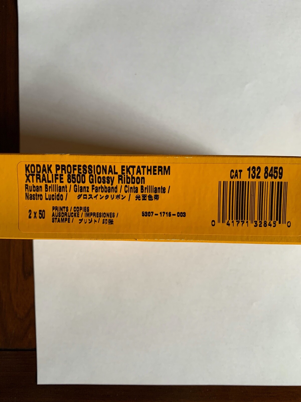 Kodak Professional Ektatherm XTRALIFE 8500 1400 GLOSSY Ribbon And 8.5 X ...