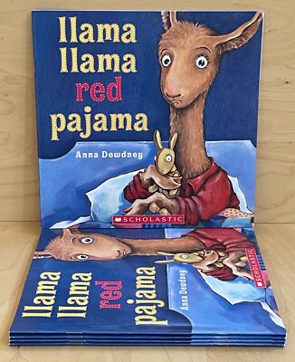 NEW Lot of 5 ~ Llama Llama Red Pajama by Anna Dewdney ~ Paperback | eBay