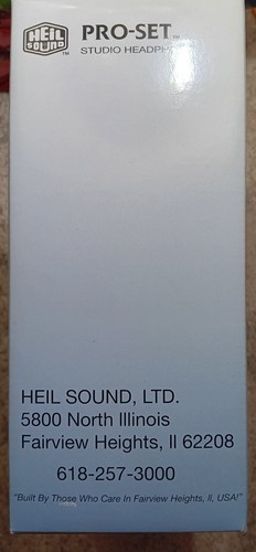 Heil Pro-Set HC-5 Studio Headphones With Boom Mic | eBay