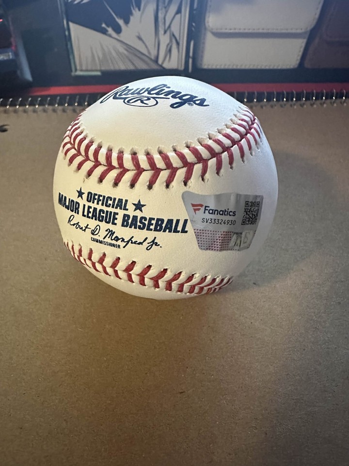 Riley Greene Autographed MLB Rawlings Baseball Detroit Tigers ...