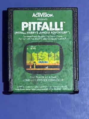 AWESOME VINTAGE ATARI 2600 PITFALL (1982) VIDEO GAME! | eBay
