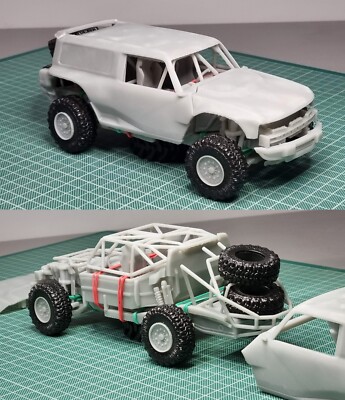 1:24 Ford Bronco R Concept 2020 Model Kit Resin With Rubber Tires | eBay