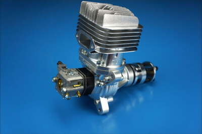 DLE-55RA 55CC Rear Exhaust Gasoline Engine w/ Ignition & Muffler For RC ...