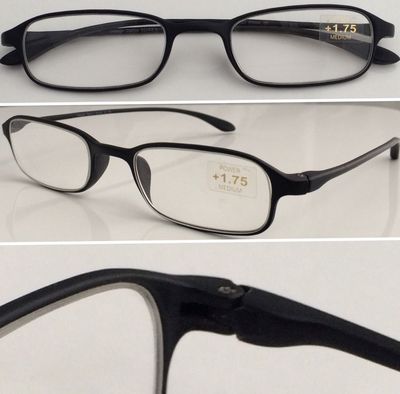 3 Pairs Defective Lenses Reading Glasses Lightweight Memory Plastic ...