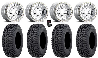 Method 413 Beadlock 15" Wheels Polished 32" Tricera Tires Can-Am ...