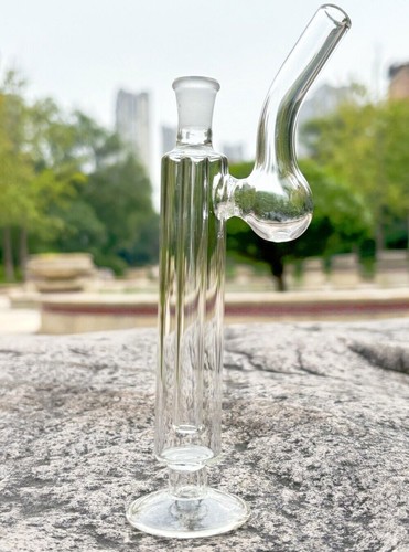5.5'' Glass Bong Bubbler Pyrex Smoking Water Pipe Portable Hookah ...